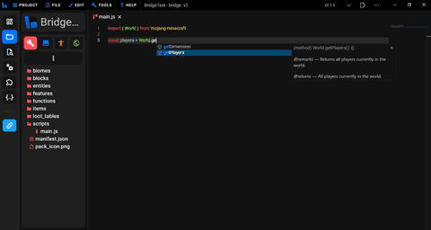 Getting Started - bridge.