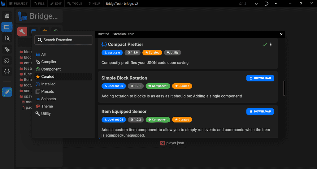Getting Started - bridge.