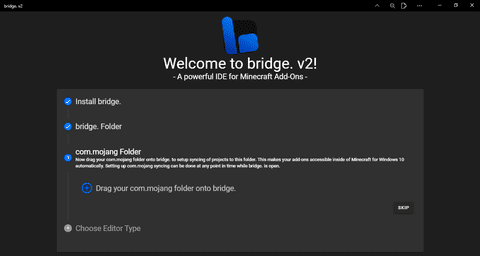 Getting Started - bridge.