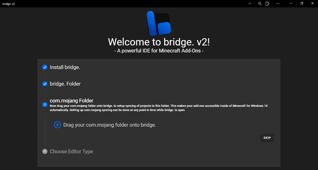Getting Started - bridge.
