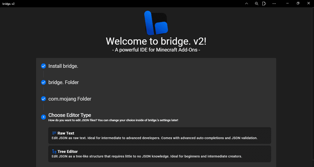 Getting Started Bridge